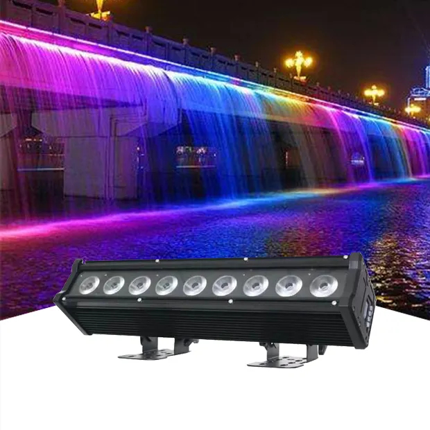 9 X 12W 4in1 Stage Effect Machine 9 / 14 / 36CH LED Wash Light 40 ...