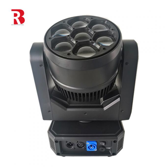 Led Beam Mini LED Moving Head 7pcs 40W RGBW 4 In 1 LEDs Beeye Stage Light