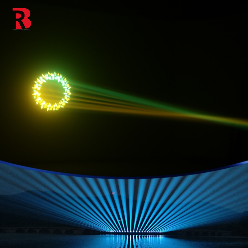 480W RGB Animation Moving Head Laser Light IP65 20000h Working Lifetime