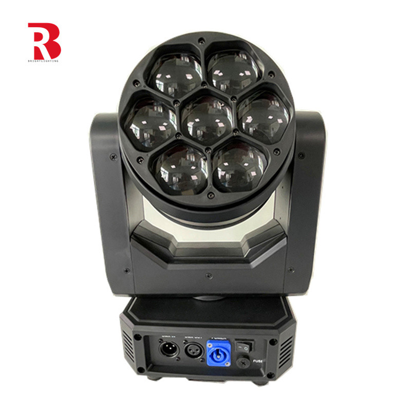 Led Beam Mini LED Moving Head 7pcs 40W RGBW 4 In 1 LEDs Beeye Stage Light