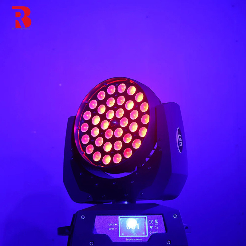 LED Moving Head Beeye Strobe ZOOM BEAM Light 36*10W RGBW 4-In1 For ...