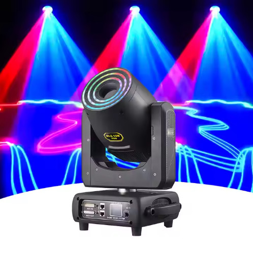 Moving Head Light Manufacturers 3D Ring Animation Patterns Laser RGB